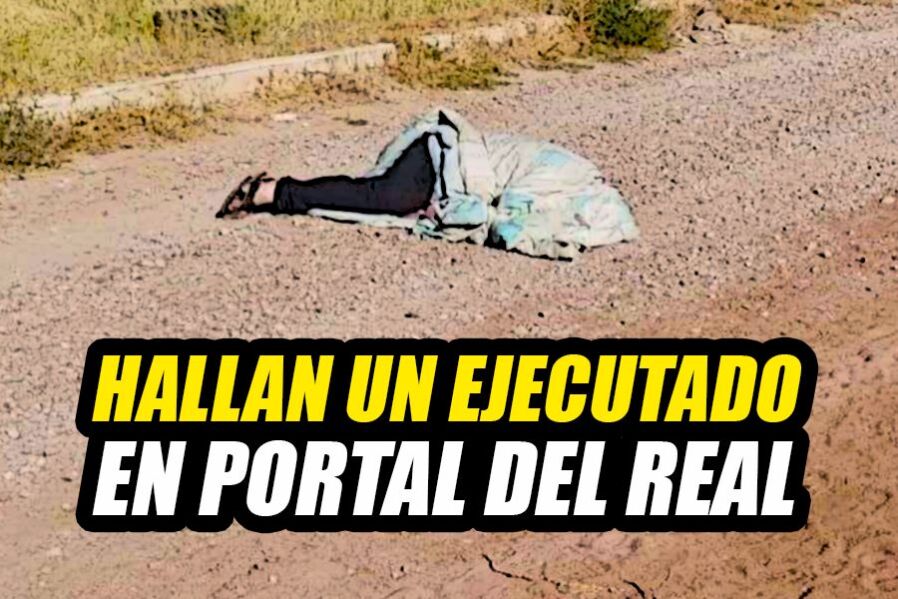 Localizan a hombre ejecutado y encobijado en Portal del Real